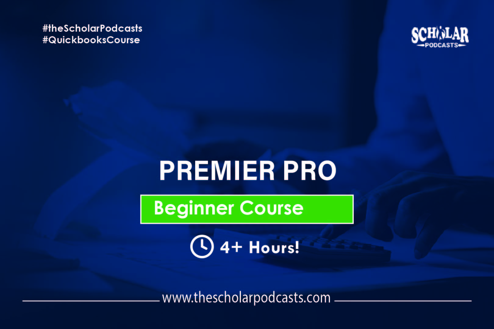 Adobe Premiere Pro Beginner Course The Scholar Podcasts